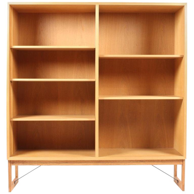 Oak Bookcase by Børge Mogensen at 1stDibs