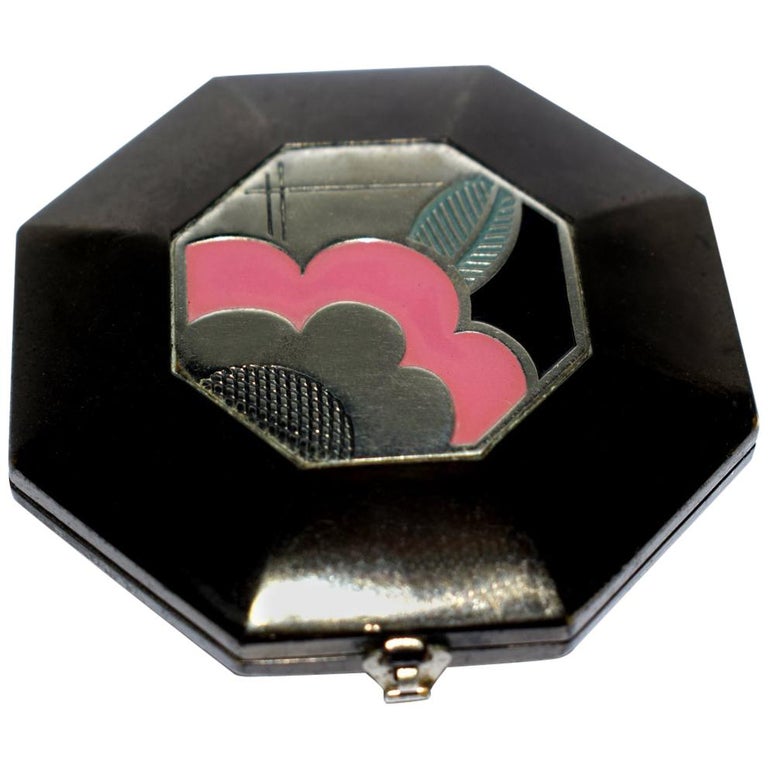 Art Deco Ladies Powder Compact at 1stDibs
