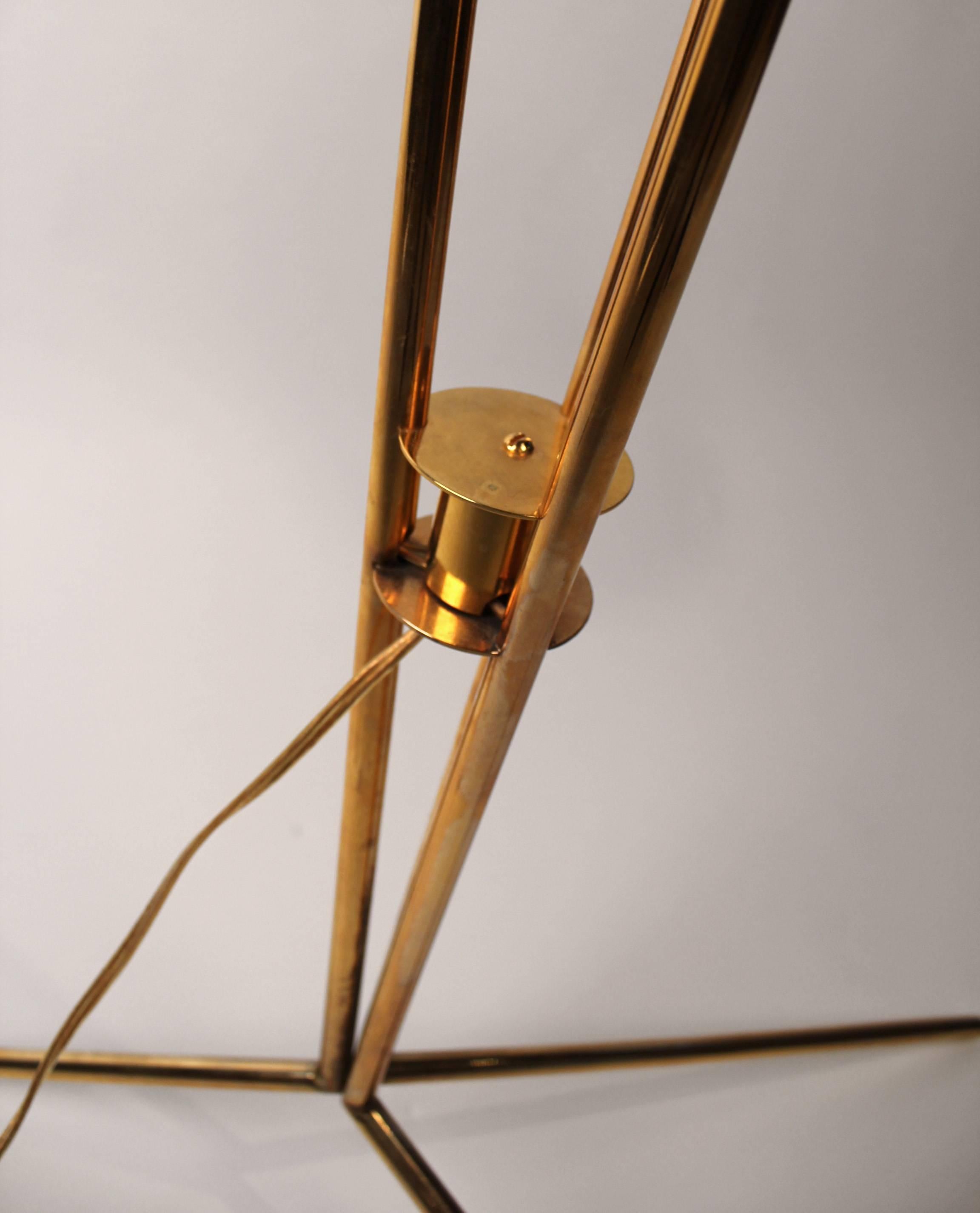 David Weeks Model '303' Articulated Brass Floor Lamp at 1stDibs | david ...