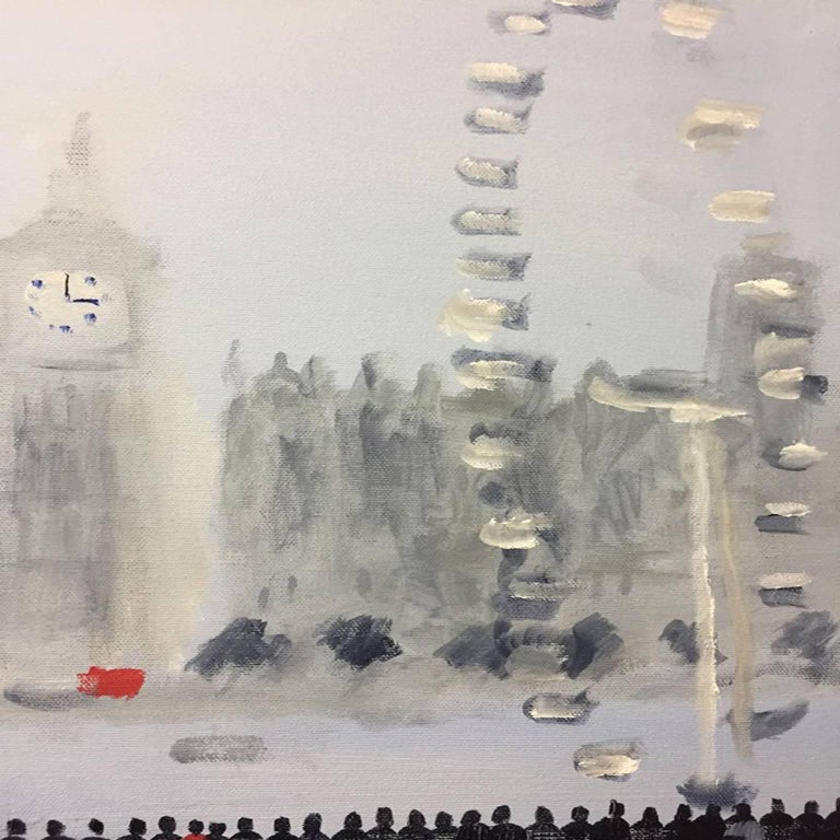 David Wheeler - London Life, David Wheeler, Original Painting ...