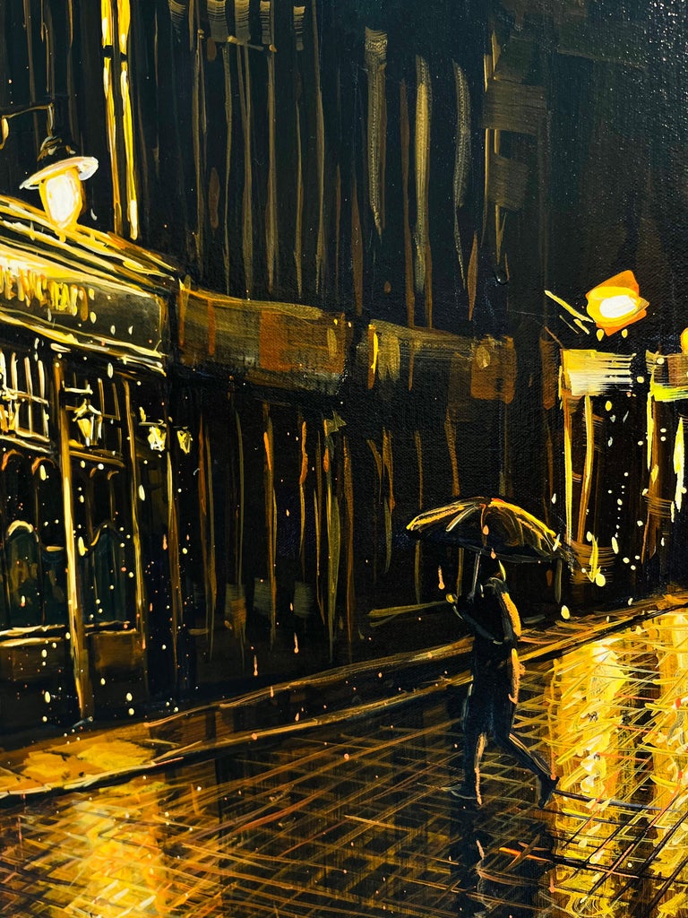 David Wilson - Later Than I Should Be - urban landscape artwork street ...