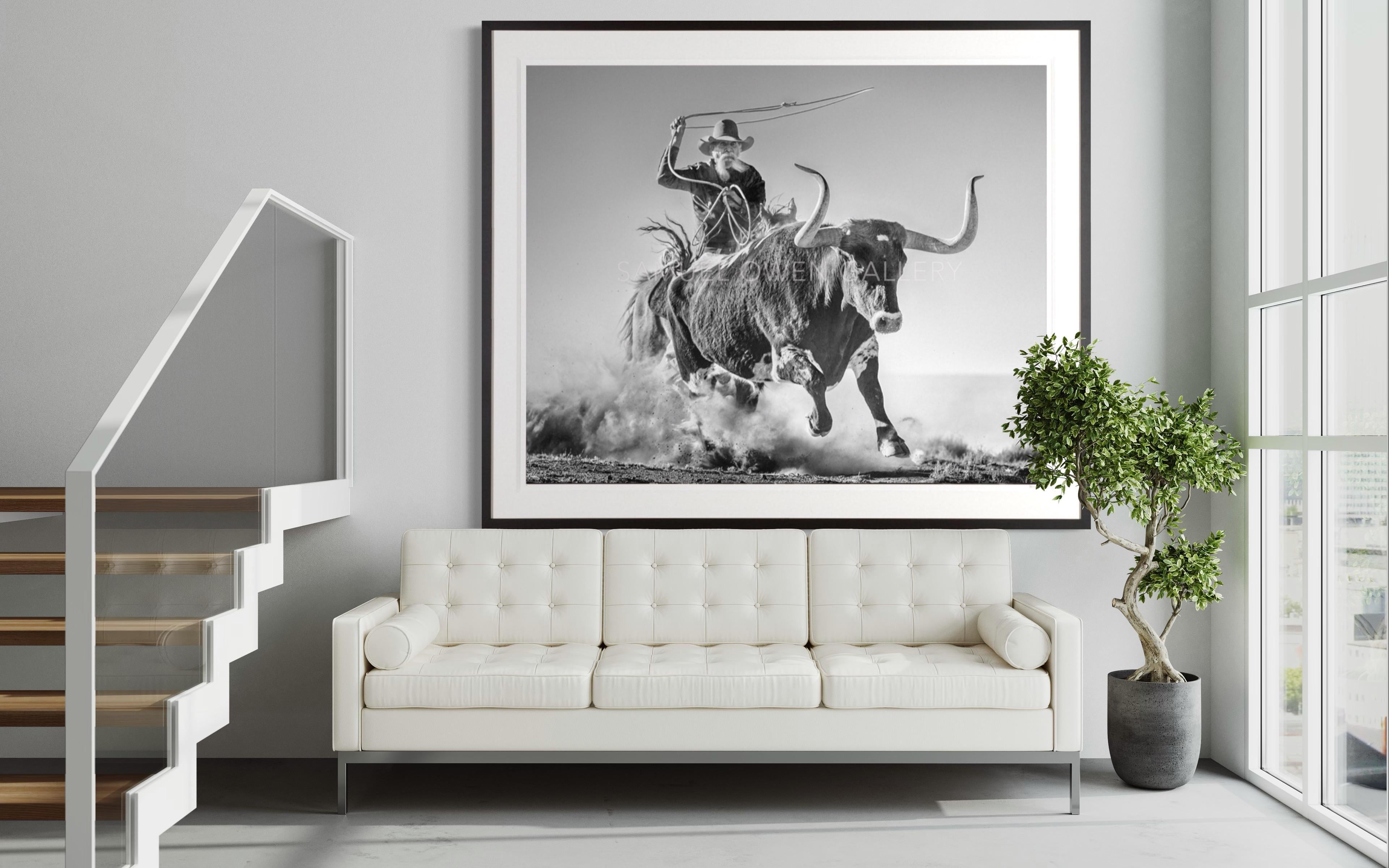 David Yarrow - David Yarrow Photograph "Ain''t My First Rodeo" Cowboy ...