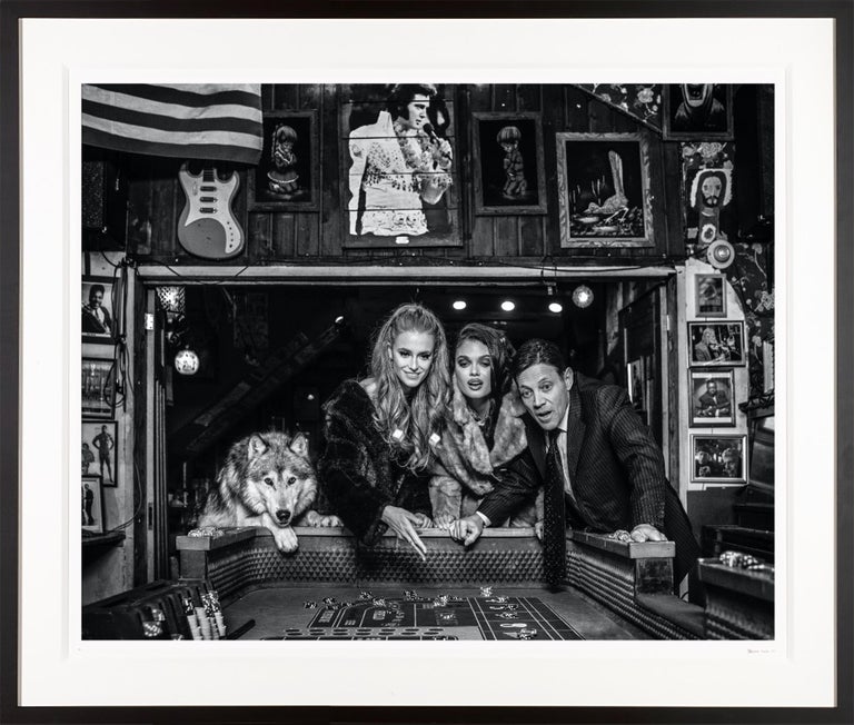 David Yarrow - David Yarrow Photograph "Roll the Dice" of Sexy Models ...