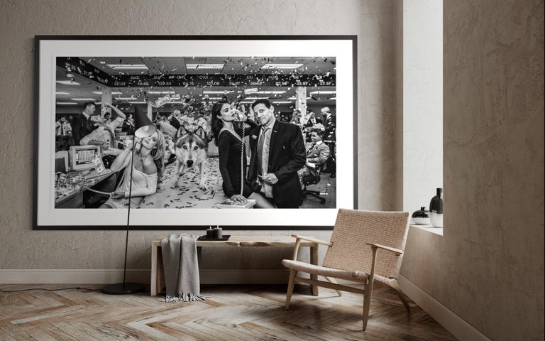 David Yarrow - David Yarrow Photograph "The Wolves of Wall Street" with ...