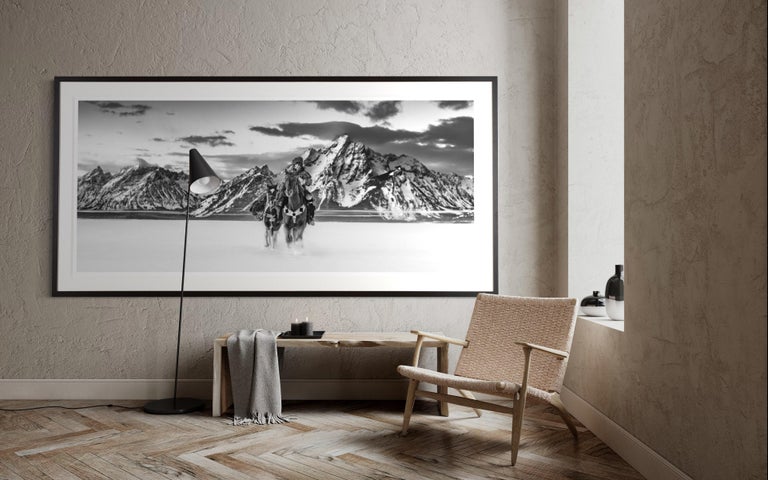 David Yarrow - David Yarrow Photograph "Wyoming" of Cowboy Riding ...