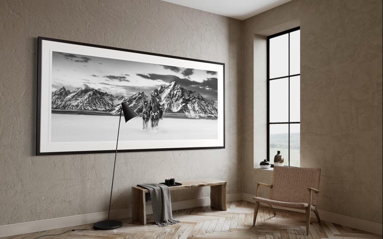 David Yarrow - David Yarrow Photograph "Wyoming" of Cowboy Riding ...