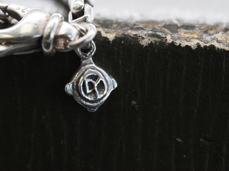 David Yurman 18k Gold and Sterling Silver Station Necklace For Sale at ...
