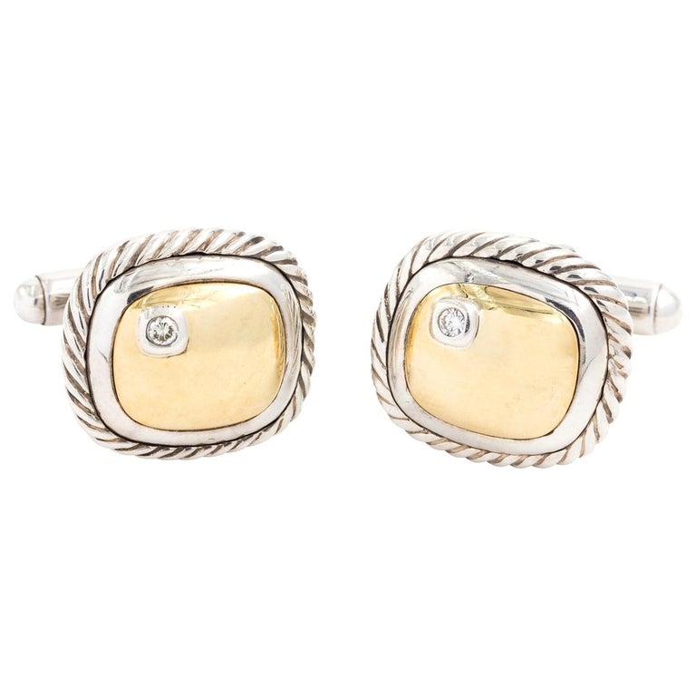 David Yurman Cuff Links