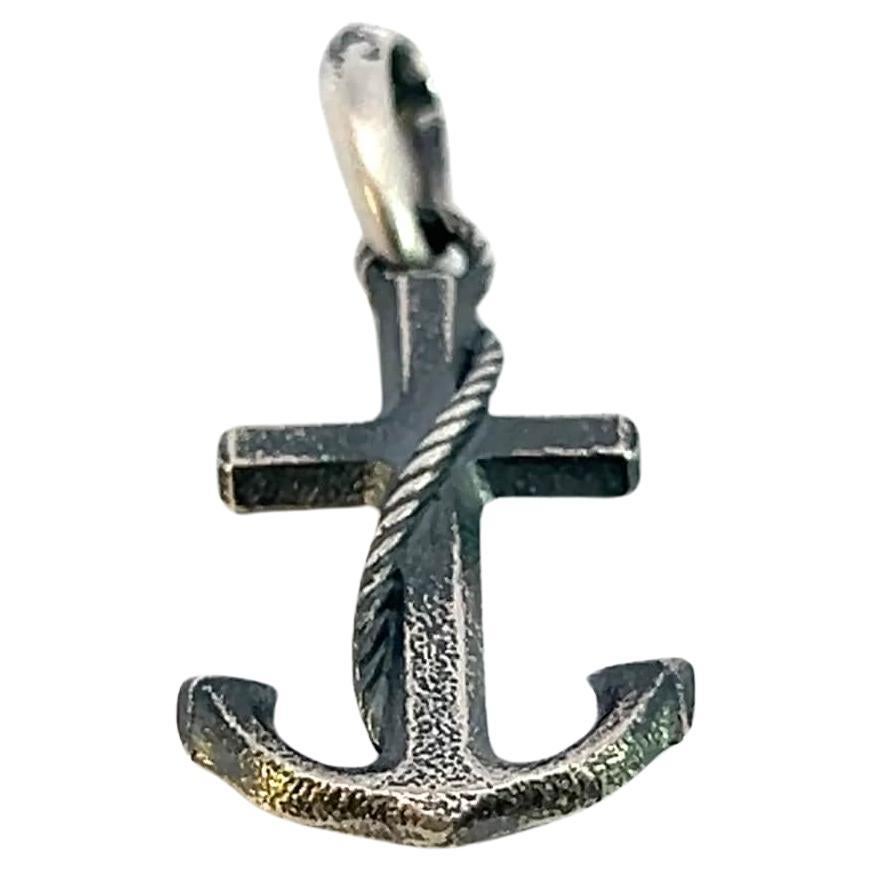 David Yurman Authentic Estate Diamond Maritime Compass Amulet 0.13 CT ...