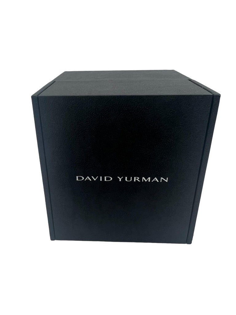 David Yurman Cable Collection Cuff Bracelet, 18k Yellow Gold For Sale ...