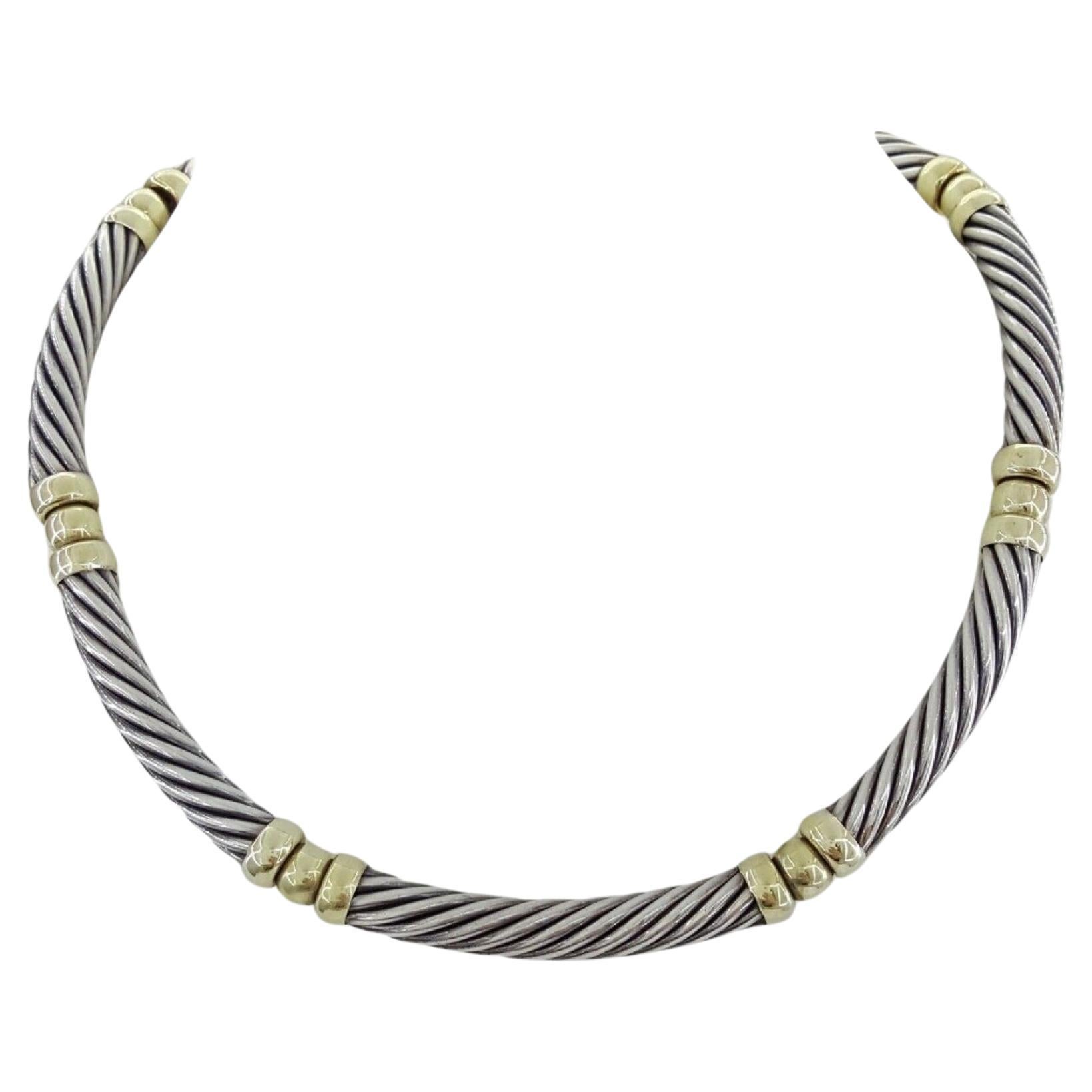 David Yurman Sculpted Cable Dog Tag at 1stDibs | david yurman dog tag ...