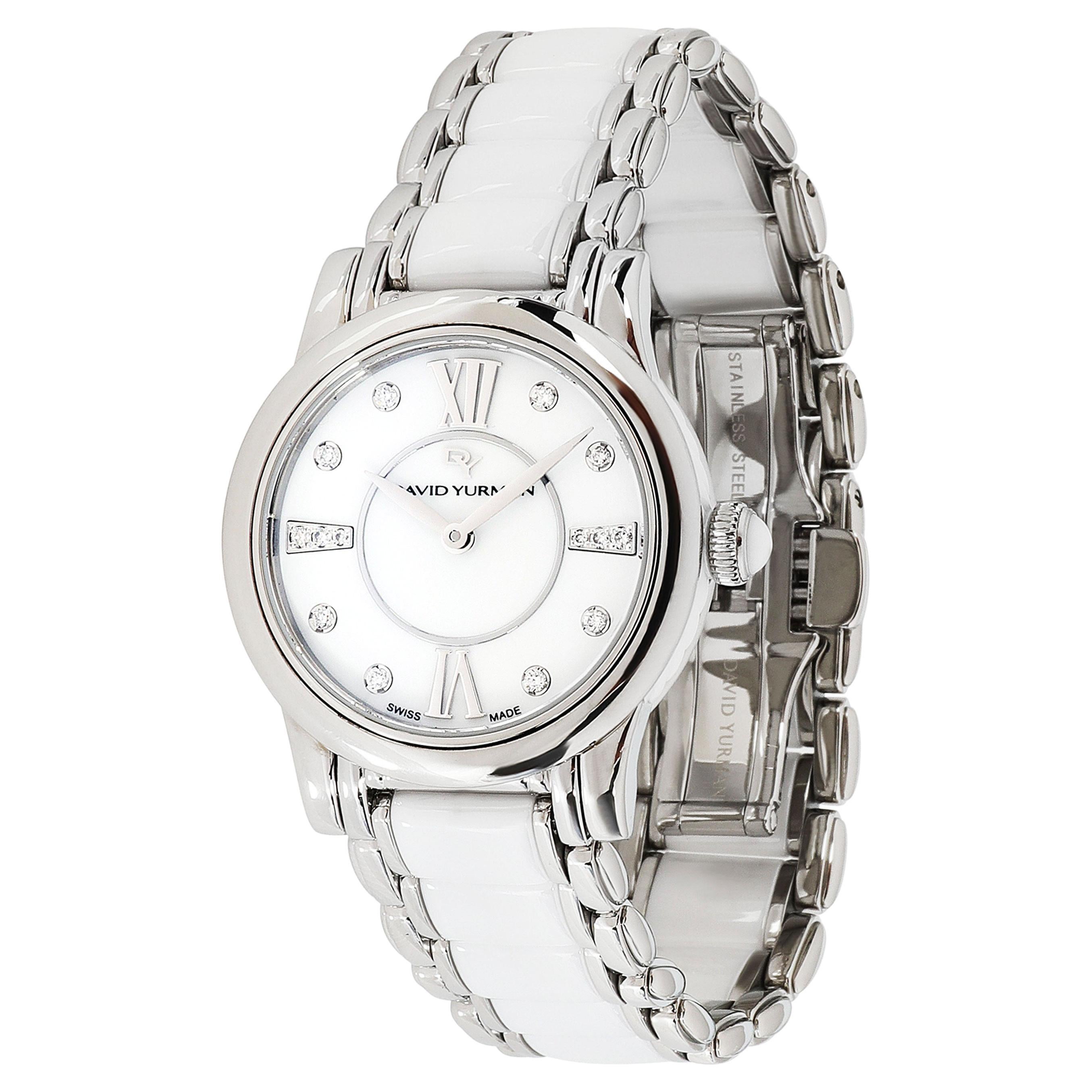 David Yurman Classic T717-S Women's Watch in Stainless Steel For Sale ...