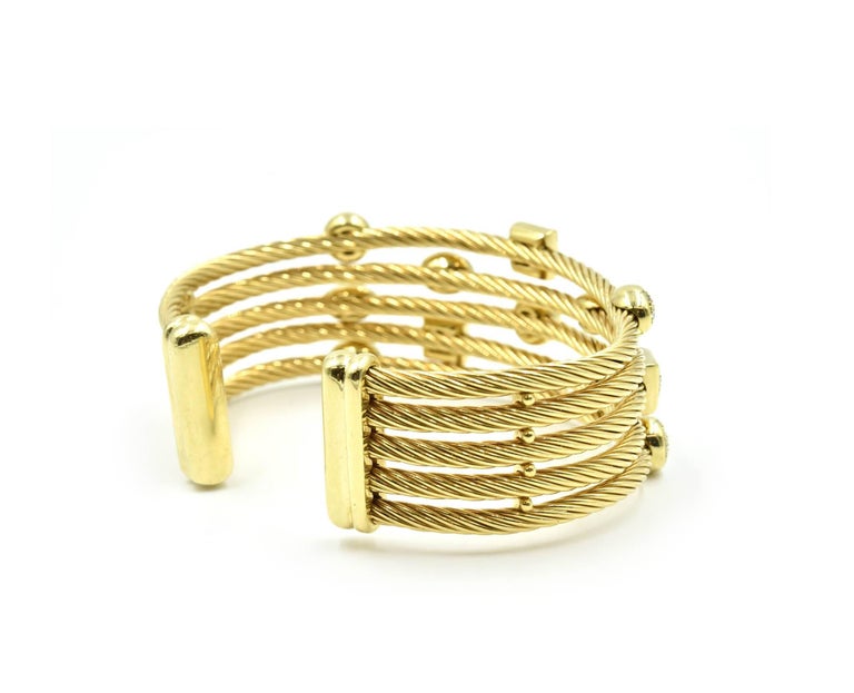 David Yurman Confetti Wide Cuff Bracelet with Pave Set Diamonds at ...