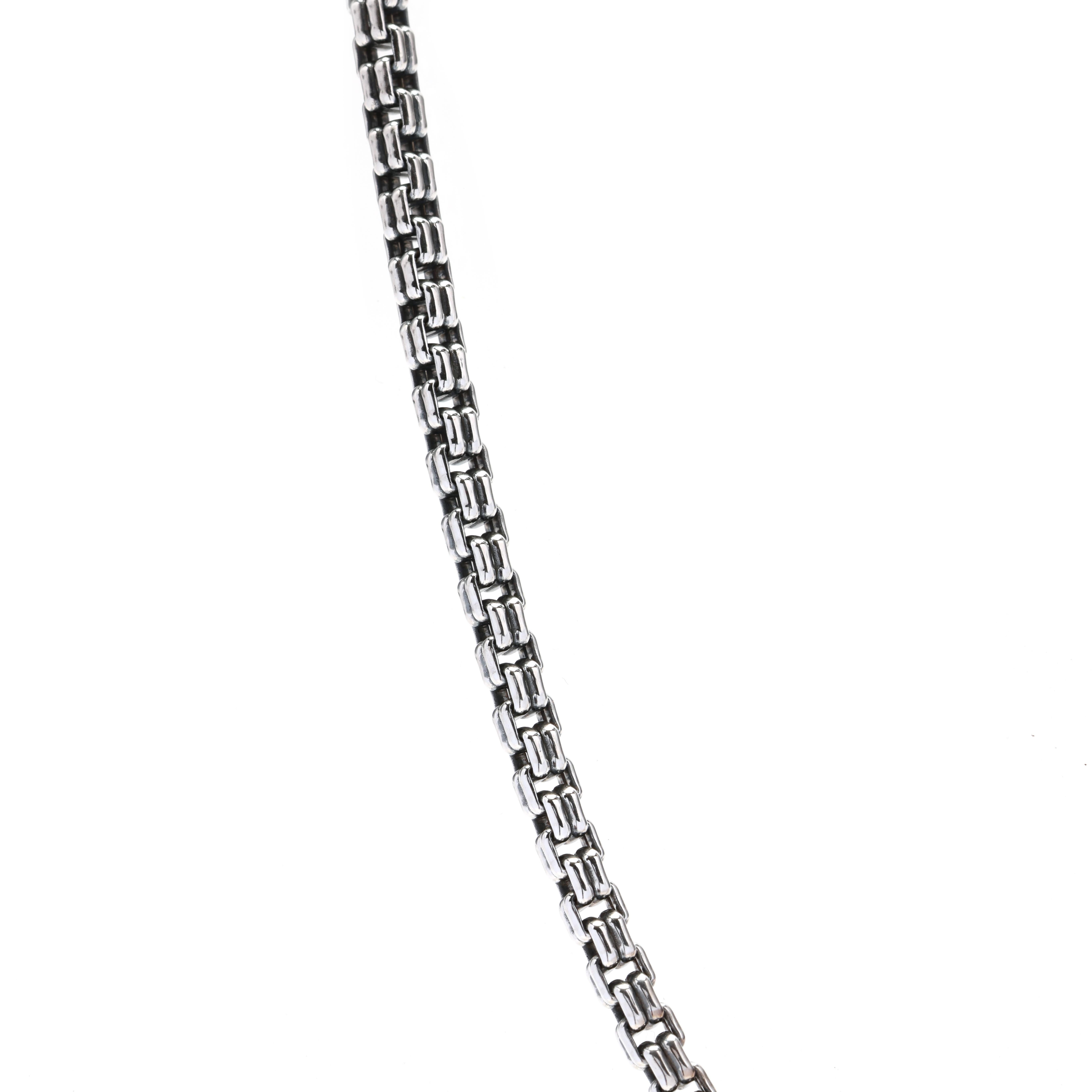 David Yurman Double Box Chain, Sterling Silver, Length 20 Inches ...
