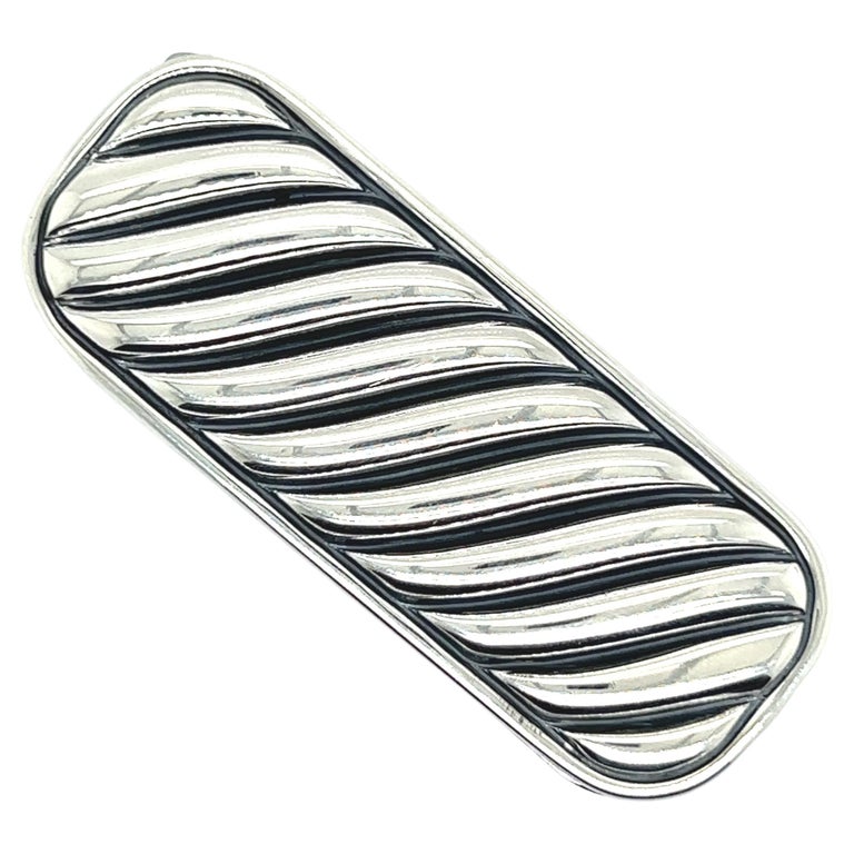 David Yurman Estate Money Clip Sterling Silver For Sale at 1stDibs