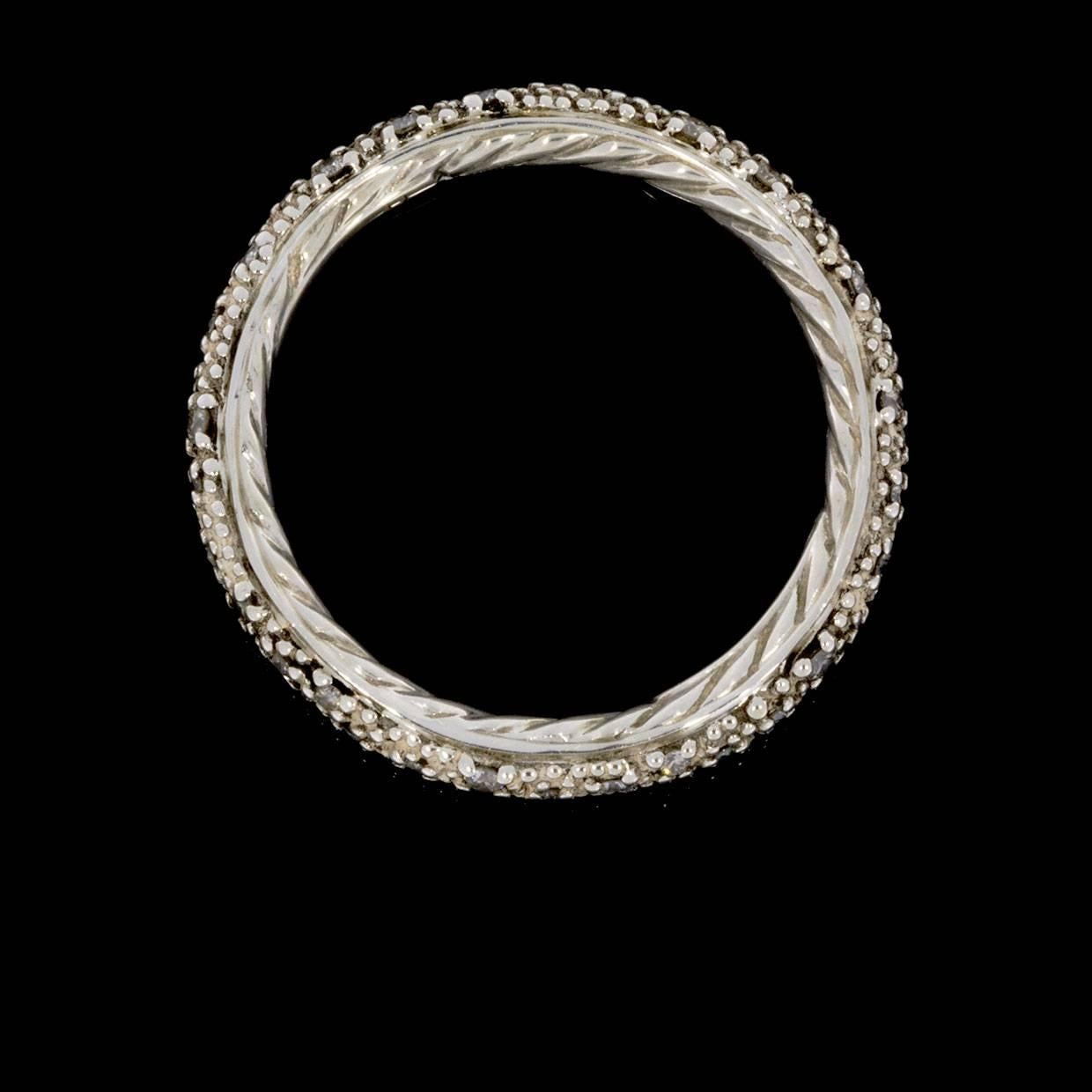 David Yurman Pave Diamond Stack Ring at 1stDibs | david yurman pave ...