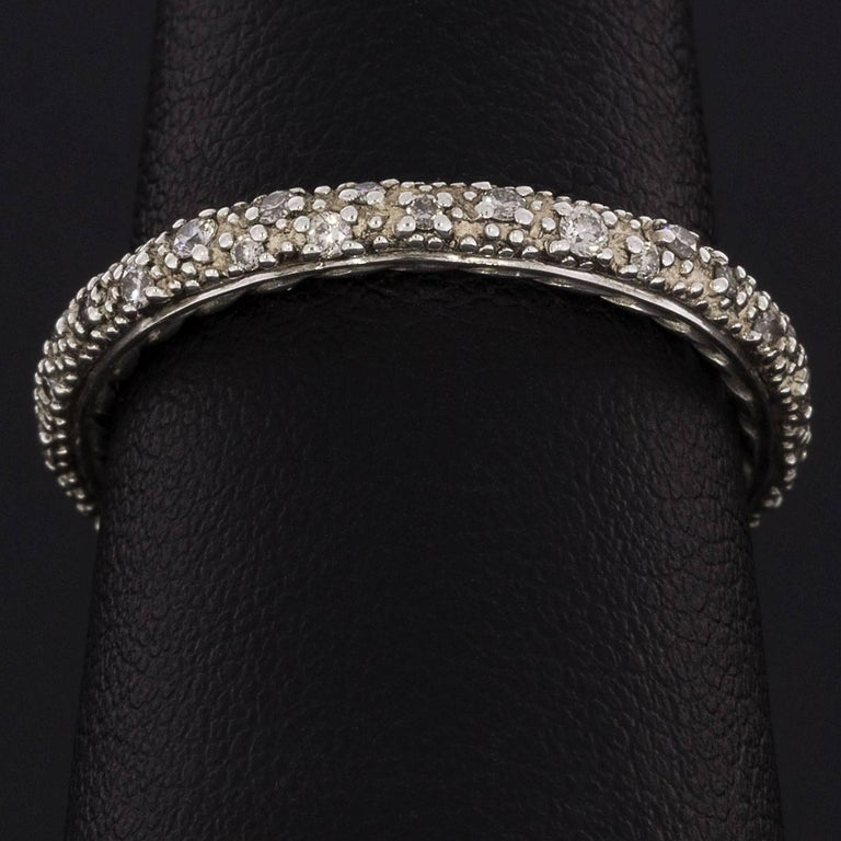 David Yurman Pave Diamond Stack Ring at 1stDibs | david yurman stack ...
