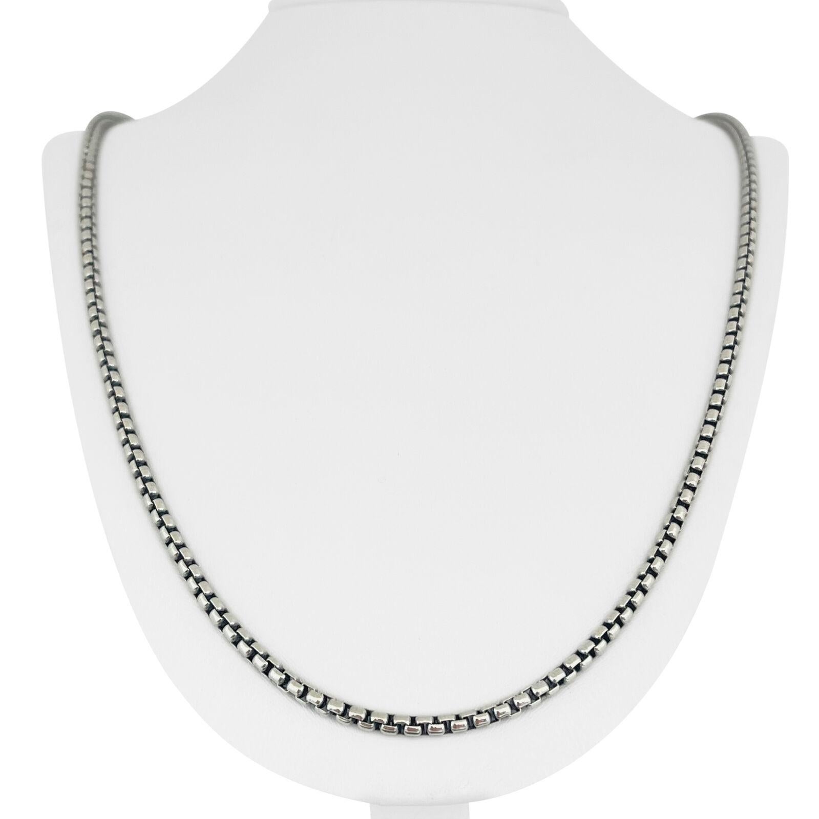 David Yurman Sterling Silver 14 Karat Gold Wheat Link Chain Necklace ...