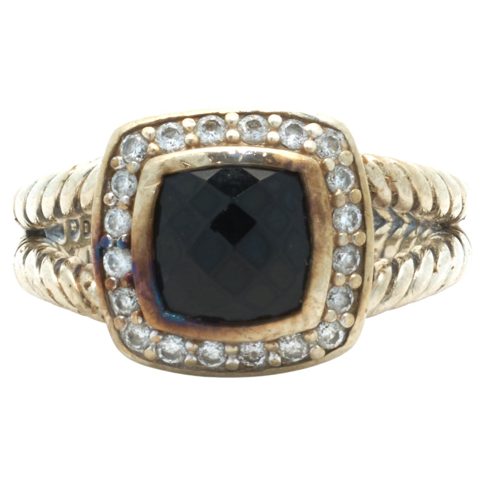 David Yurman Ruby 14k Gold, Sterling Silver and Ruby Two-Tone Cable ...