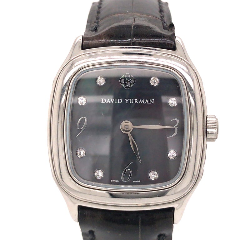 David Yurman Thoroughbred T304-XSST Watch Sterling Silver For Sale at ...