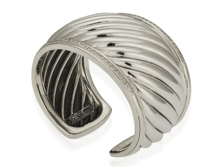 David Yurman Wide Cable Cuff Bracelet at 1stDibs | david yurman wide ...
