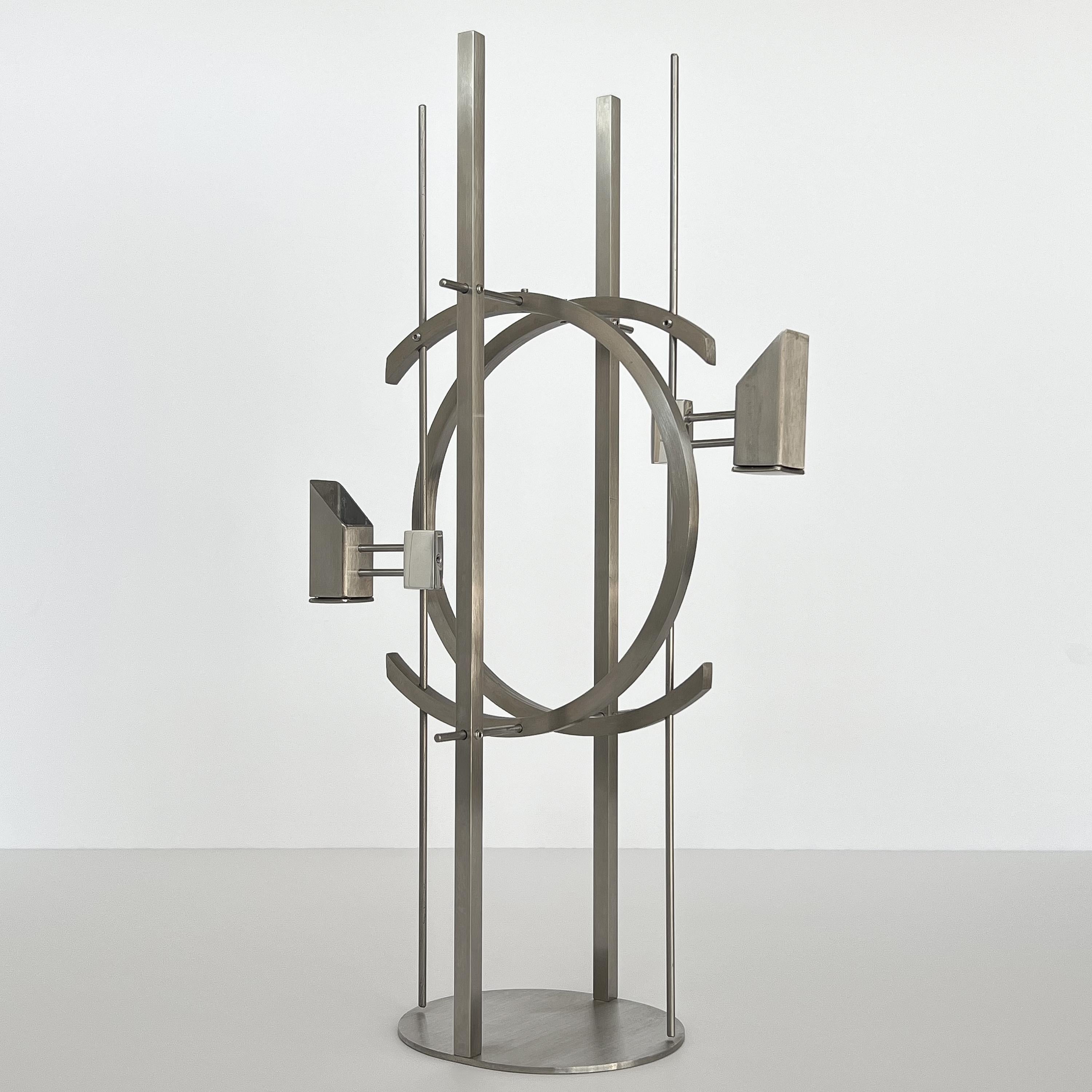 David Zelman Modern Sculptural Candle Holder For Sale at 1stDibs