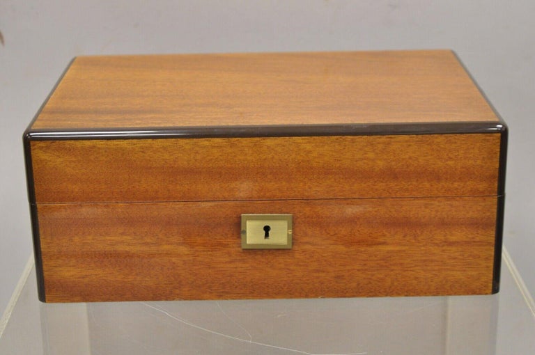 Davidoff Humidor Mahogany and Brass Case Rosewood Interior No 4 ...