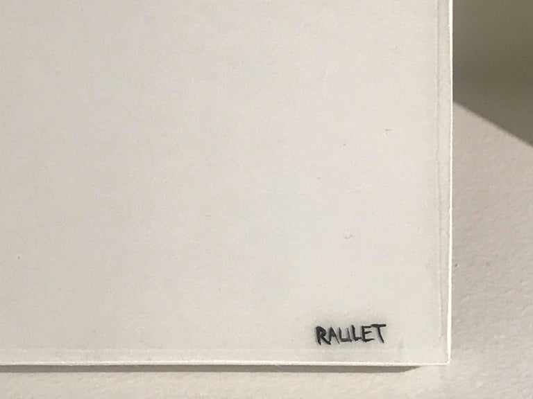 Dawne Raulet - Brut Rose Series III, Petite Mixed Media on Board ...