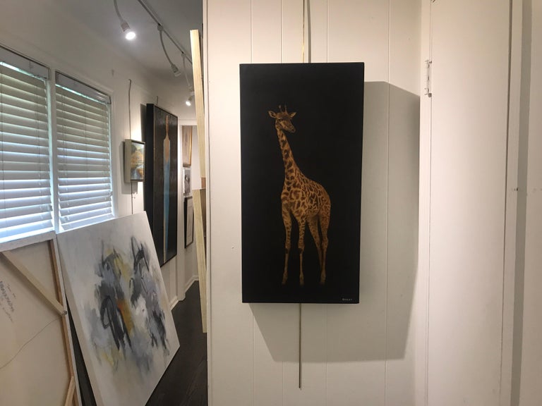 Dawne Raulet - Giraffe by Dawne Raulet 2019 Vertical Animal ...