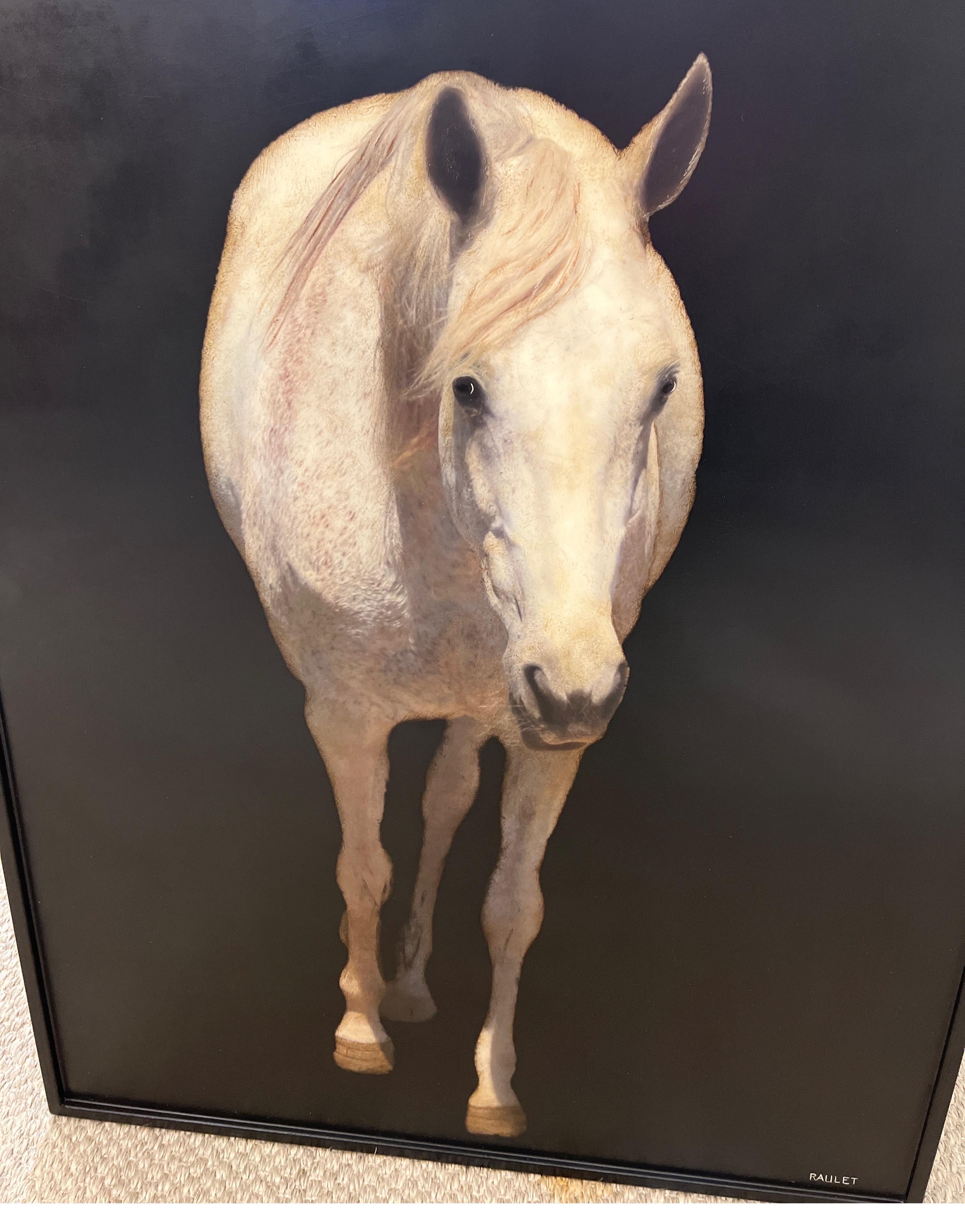 Dawne Raulet - I See You by Dawne Raulet Contemporary Horse Painting in ...