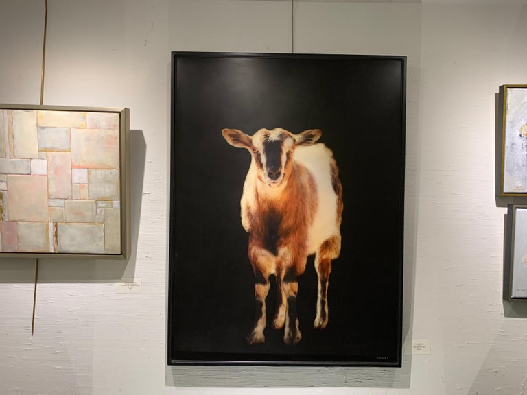 Dawne Raulet - Ovis by Dawne Raulet, Large Vertical Mixed Media on ...