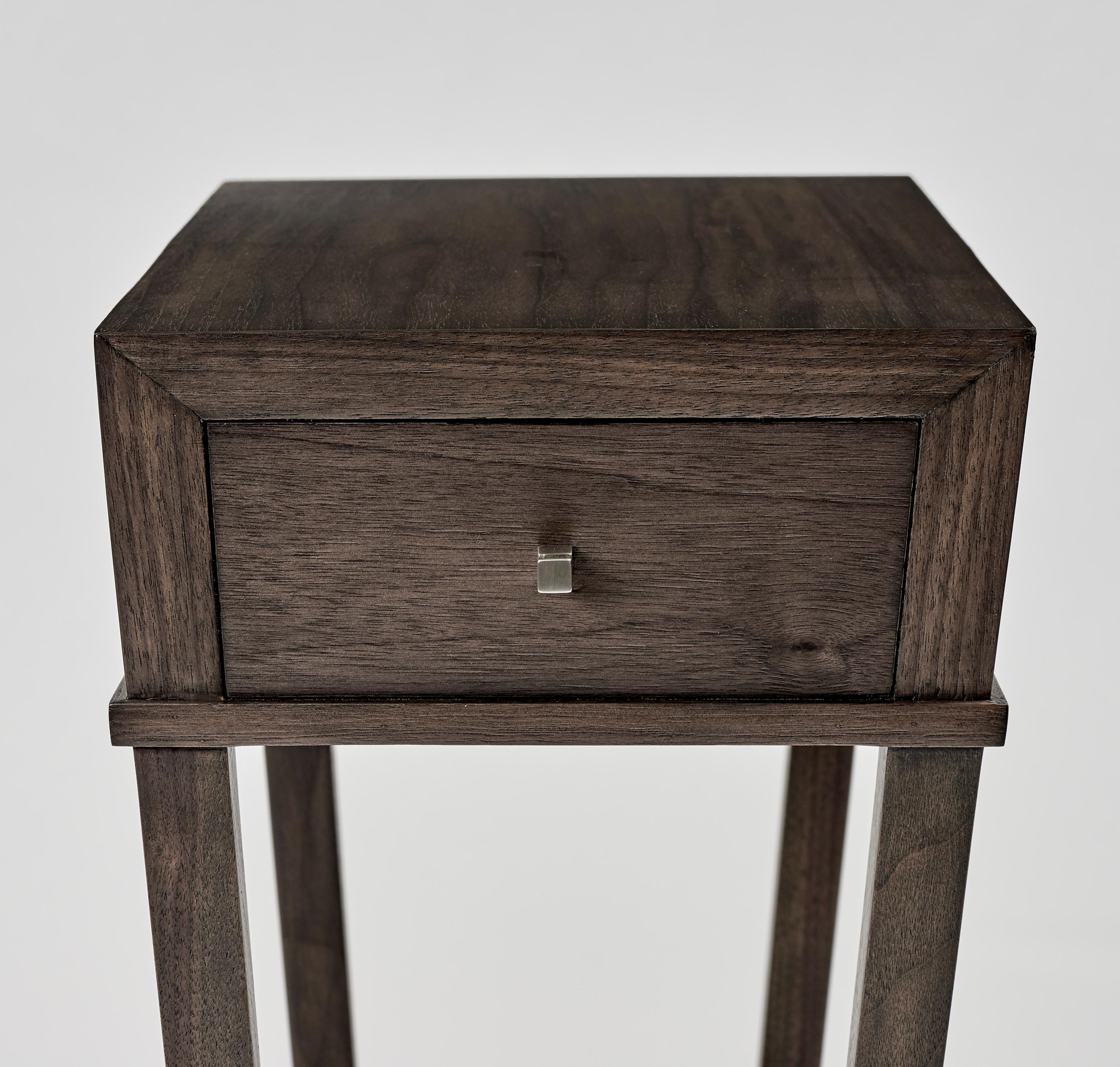 Dawson Side Drink Table with drawer and shelve For Sale at 1stDibs