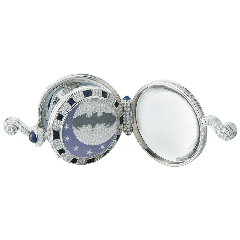 "Day and Night' Batman Automaton Pocket Watch at 1stdibs