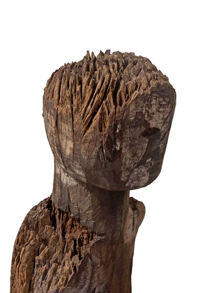 Dayak Tribe "Hampatong" Guardian Figure, Borneo C. 1850 For Sale at 1stDibs