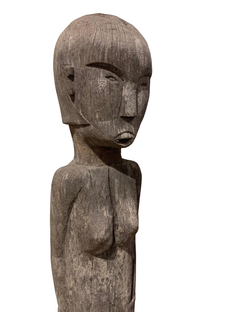 Dayak Tribe "Hampatong" Guardian Figure, Borneo, c. 1900 For Sale at ...