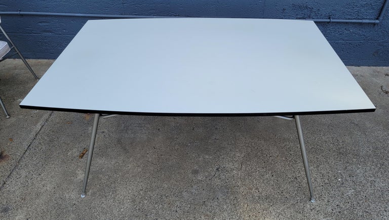 Daystrom Mid-Century Modern Steel Dining / Dinette Set at 1stDibs