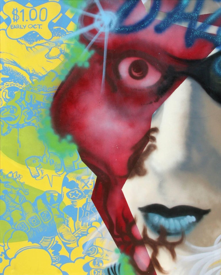 Daze (Chris Ellis) - Notorious, Large Graffiti Painting by Daze For ...