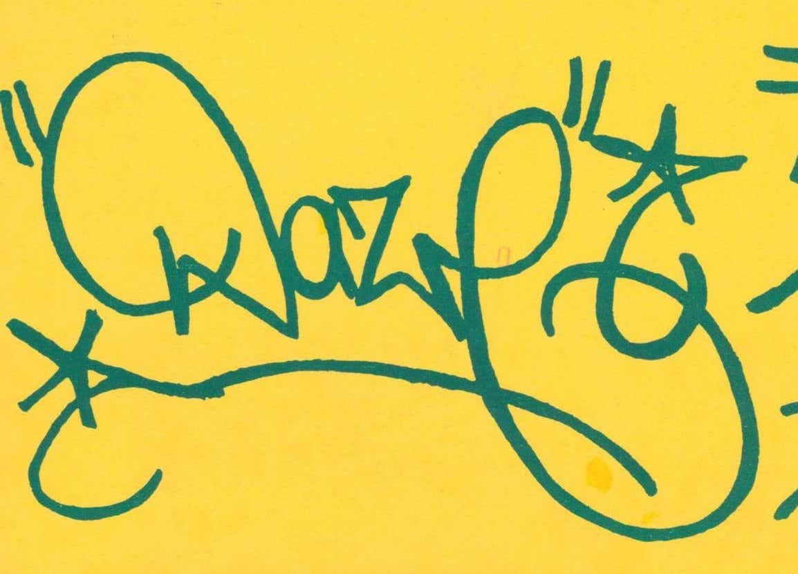 Daze (Chris Ellis) - Chris DAZE Ellis Eastman-Wahmendorf Gallery 1985 ...
