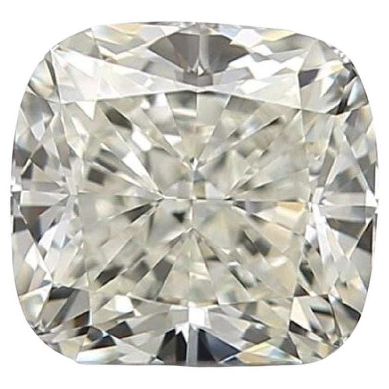Dazzling 1 pc Flawless Natural Diamond with 0.61 ct Cushion J IF GIA ...