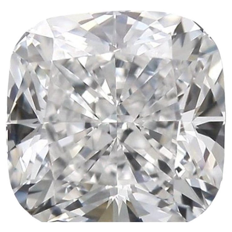 Dazzling 1 Pc Natural Diamond w/ 0.81ct Cushion D VVS2 IGI Certificate ...