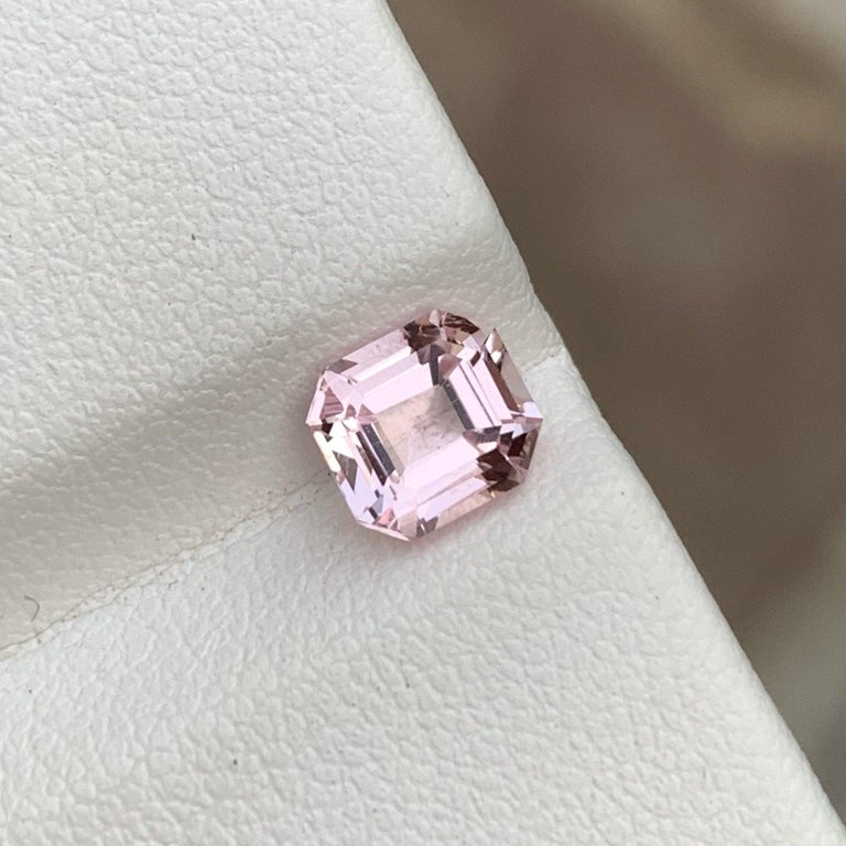 Dazzling Natural Pink Loose Morganite 1.20 Carats Morganite Stone ...