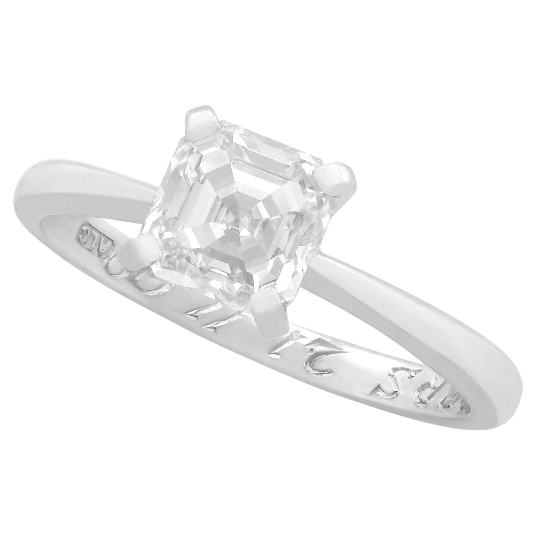 De Beers 3.76 Carat Classic Diamond Ring at 1stDibs | de beers ...