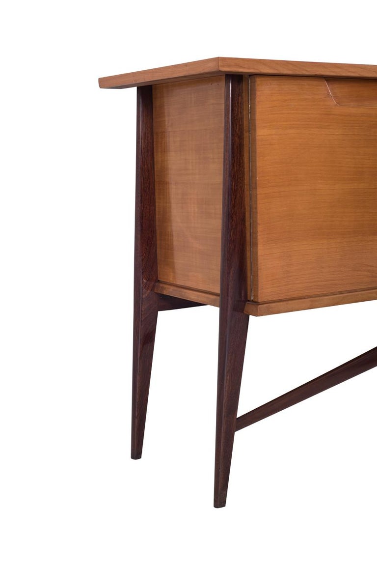 De Coene Mid-Century Modern Vintage 1950s Two Tone Sideboard at 1stDibs