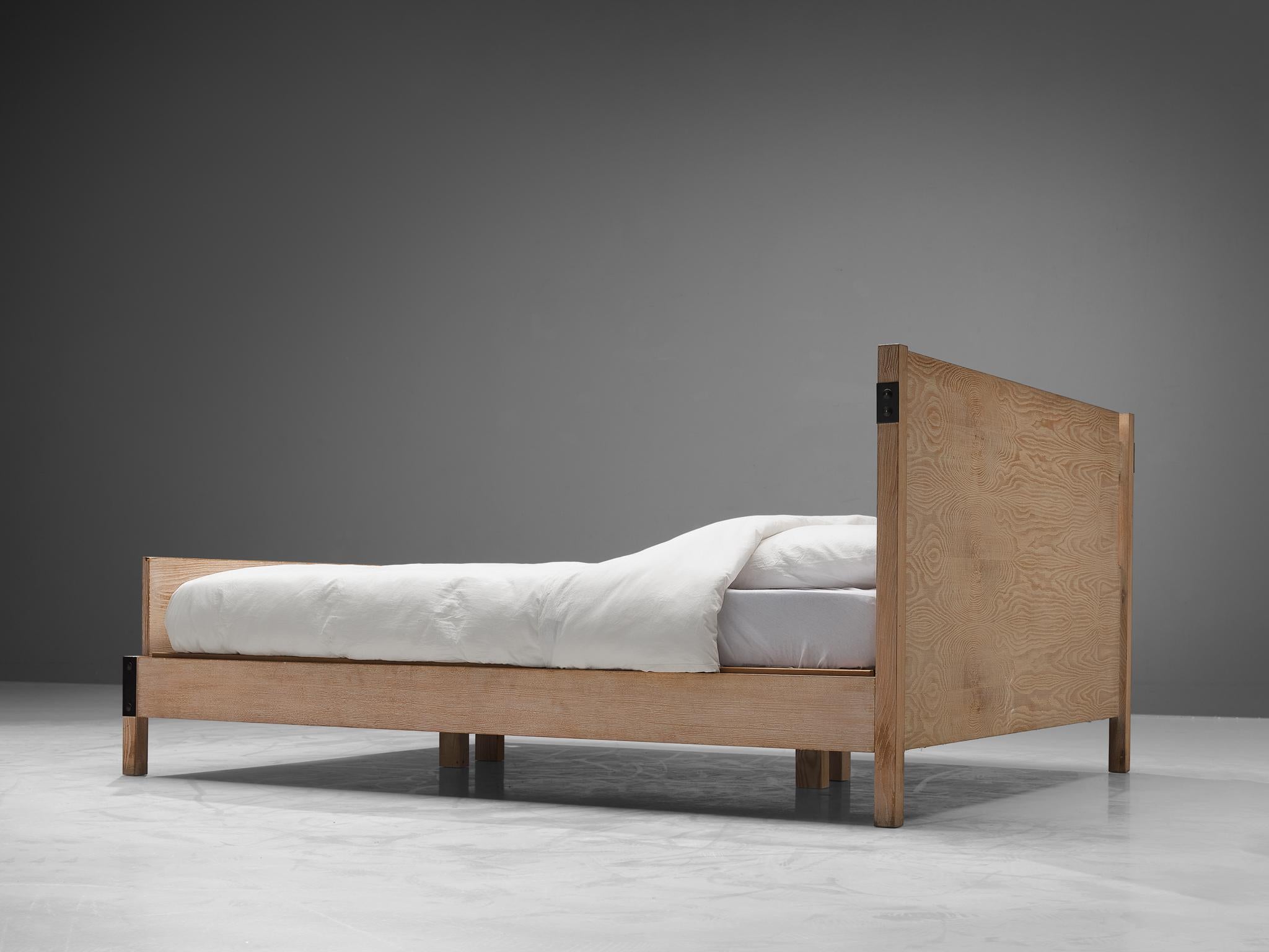 De Coene 'Yvette' Bed in White Stained Oak at 1stDibs | yvette bed