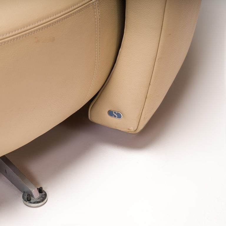 De Sede by Hugo De Ruiter Beige Leather DS-164/29 Sofa For Sale at 1stDibs