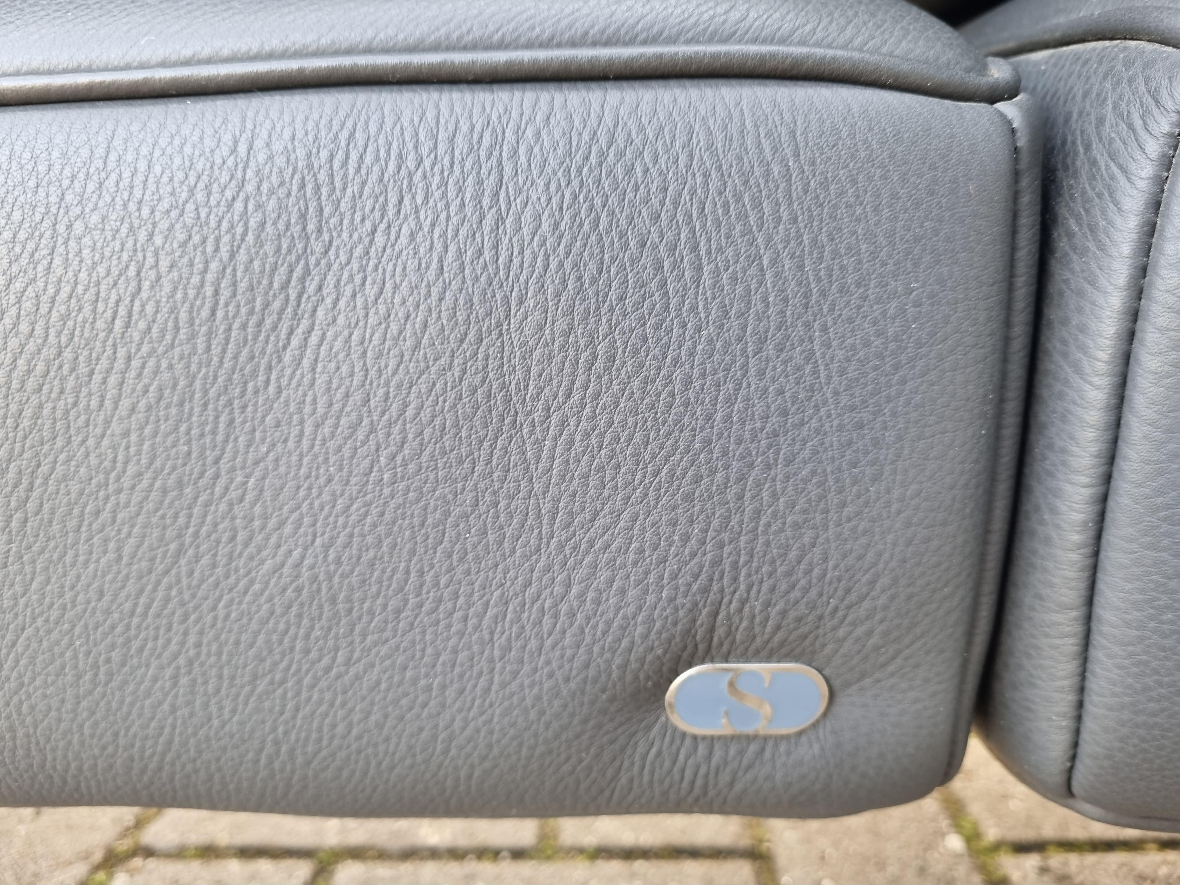 de Sede DS-460 Relaxation Function Sofa in Leather For Sale at 1stDibs