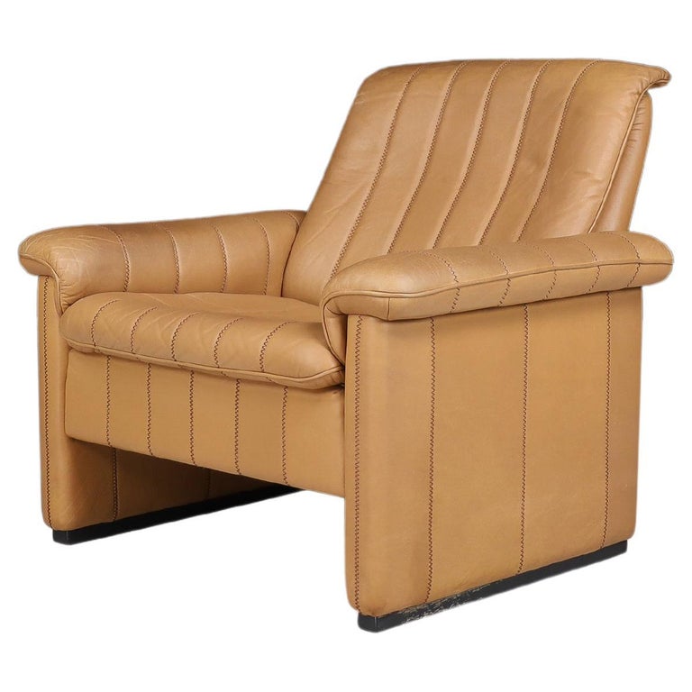 De Sede Ds 83 Lounge Chair in Leather, Switzerland, 1970s at 1stDibs