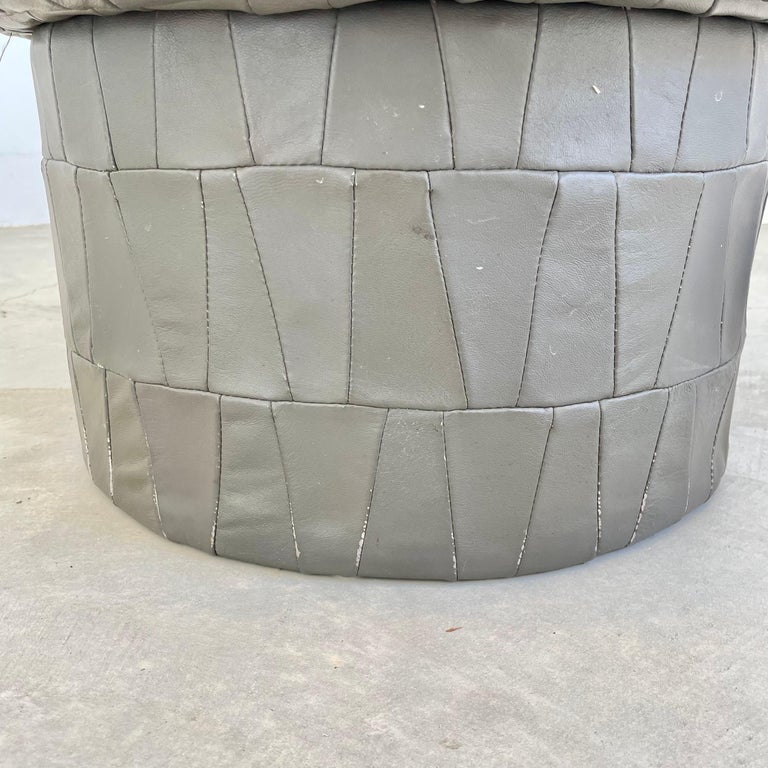 De Sede Patchwork Leather Storage Ottoman, 1960s Switzerland For Sale ...