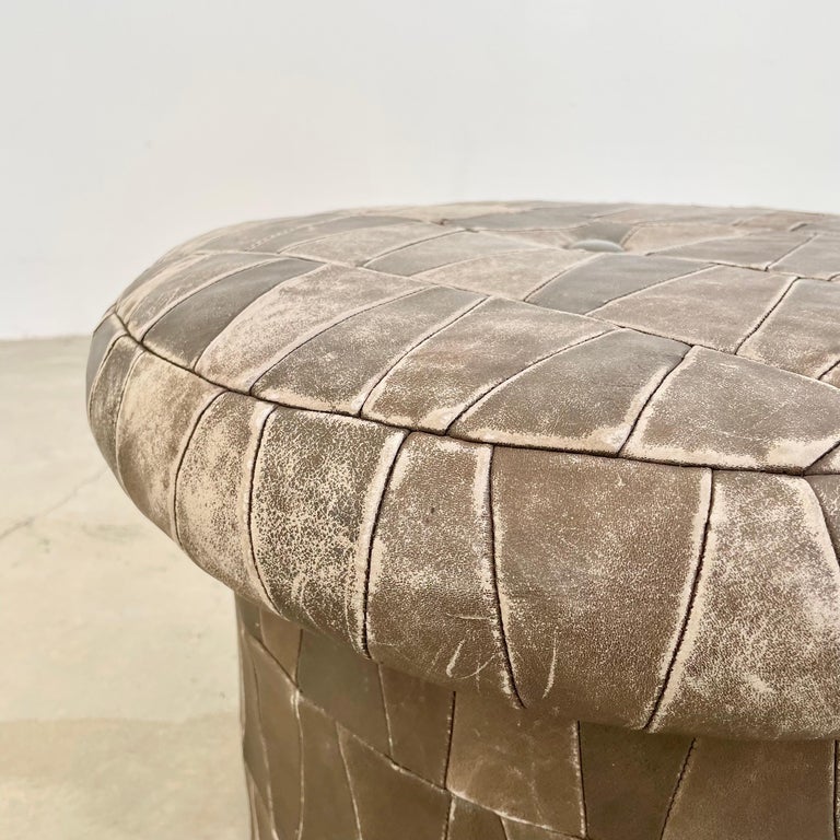 De Sede Patchwork Leather Storage Ottoman, 1960s Switzerland For Sale ...