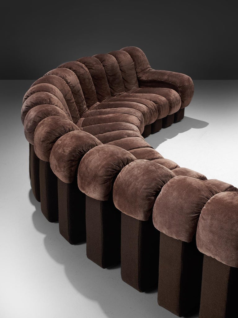 De Sede 'Snake' DS 600 Non Stop 20 Section Sofa For Sale at 1stDibs ...